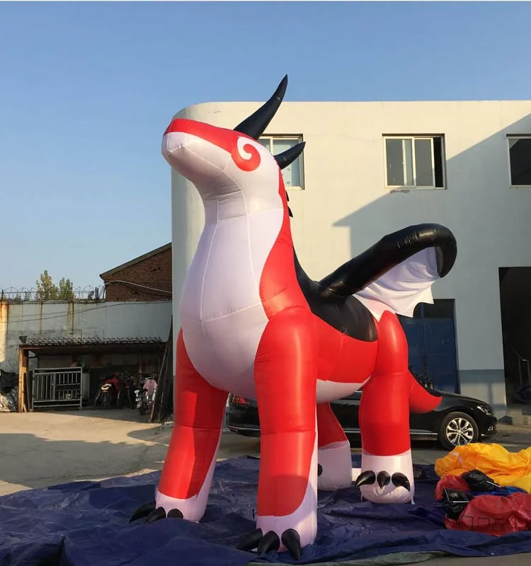 Hot Red Cartoon Animals Advertising Inflatable Sea Dragon| Alibaba.com