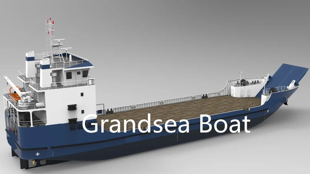 Grandsea LCT. 65m Fuel Carrier and Cargo RORO Landing Craft