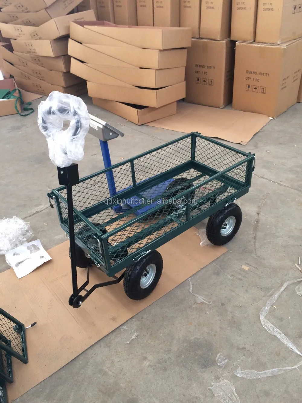 Four Wheel All-terrain Garden Utility Beach Trolley Carts - Buy Four ...