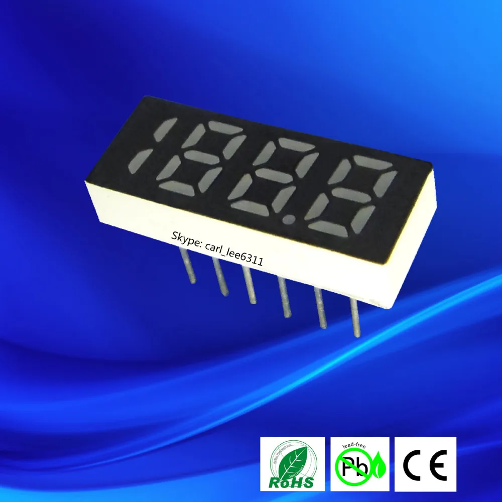 0.25 Inch 188.8 Shape Mini Led 7 Segment Display 3.5 Digits - Buy Led 7 ...