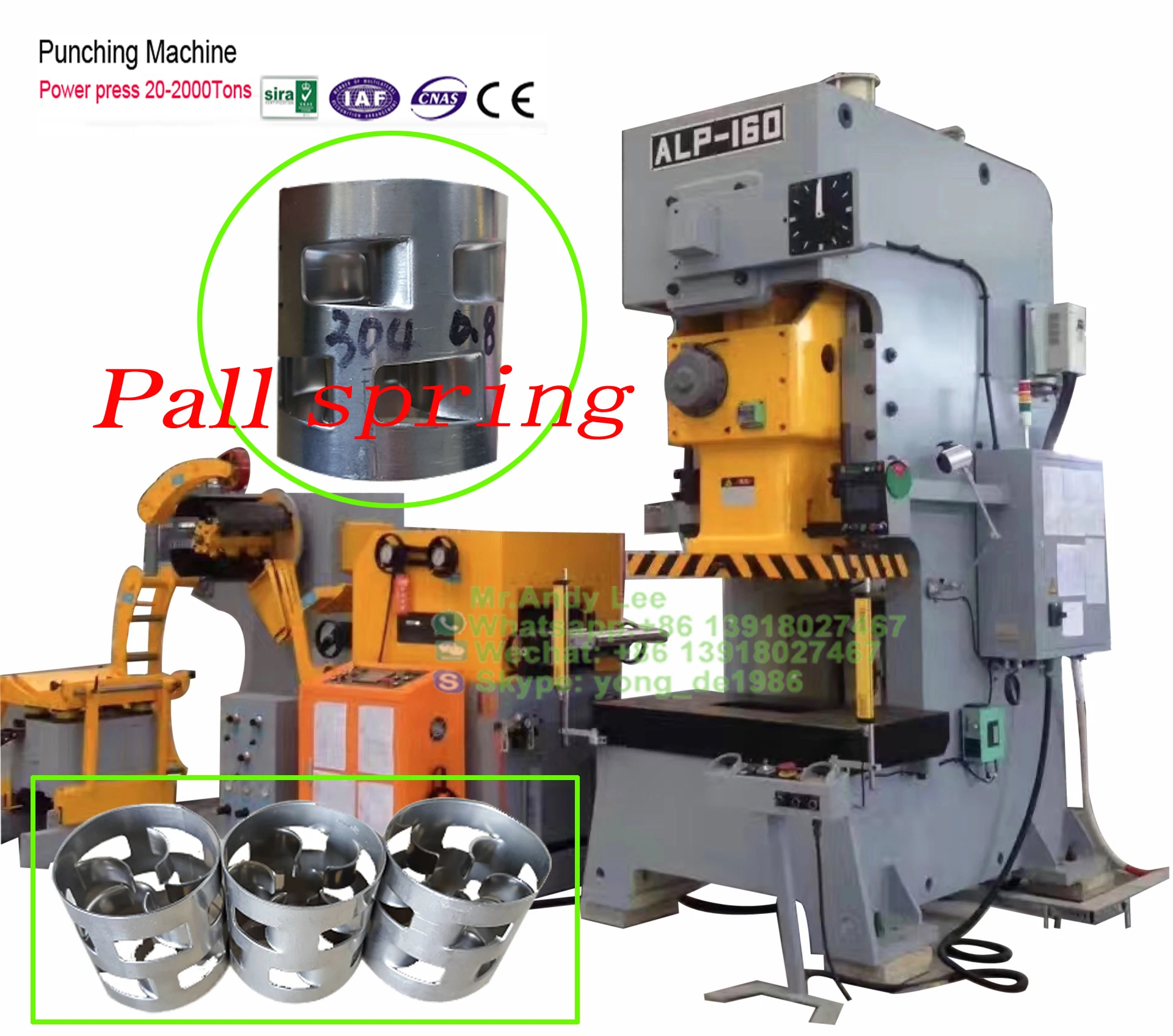 Metal Pall Rings Making Machine - Complete Production Line