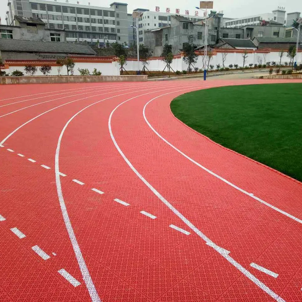 Synthetic Gym Running Track Material - Durable Sports Flooring