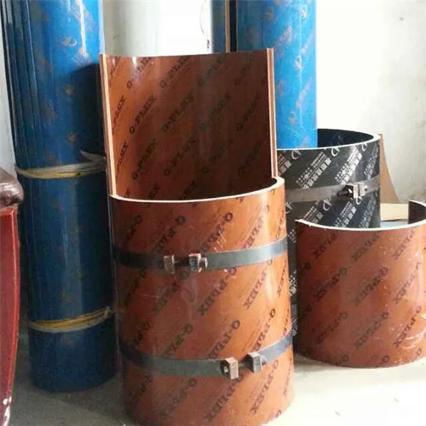 Formwork Kolom Beton Lingkaran Kayu Lapis Untuk Konstruksi - Buy Kolom ...