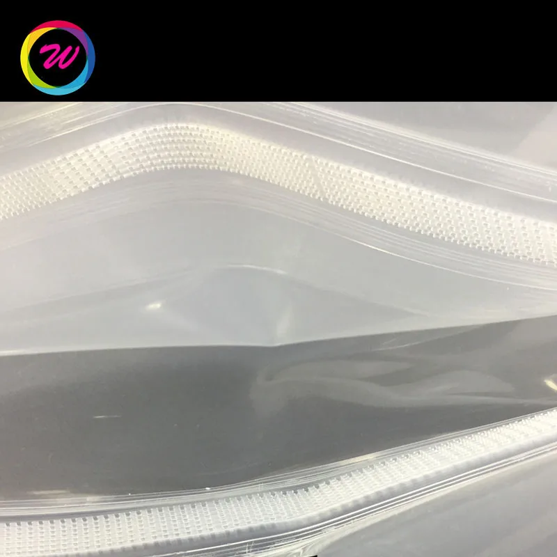 Plastic Clear Flat Bottom Bag With Handle - Buy Flat Bottom Bag With ...