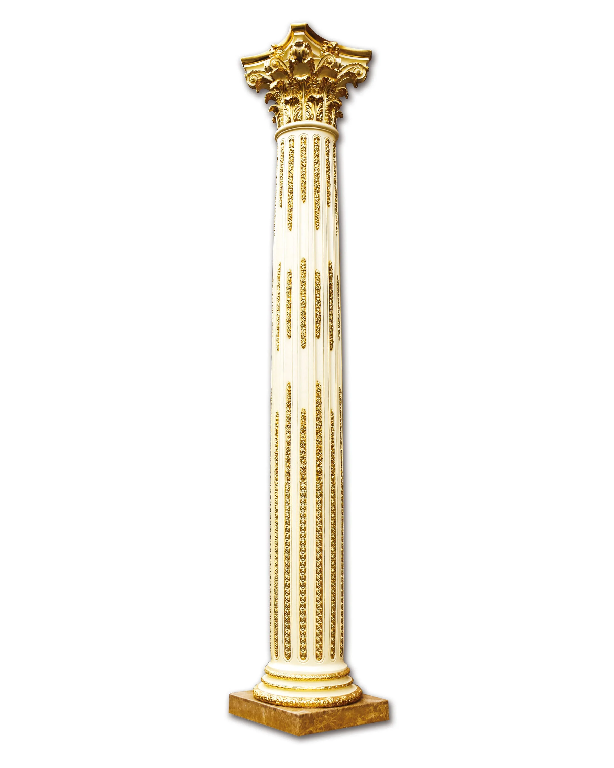 Decorative Artificial Marble Roman Pillar Column - Elegant Indoor ...