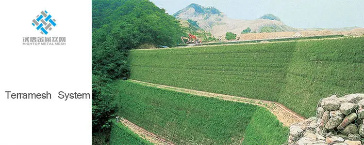 Trade Assurance Terra Mesh And Green Terramesh System For Slopes ...