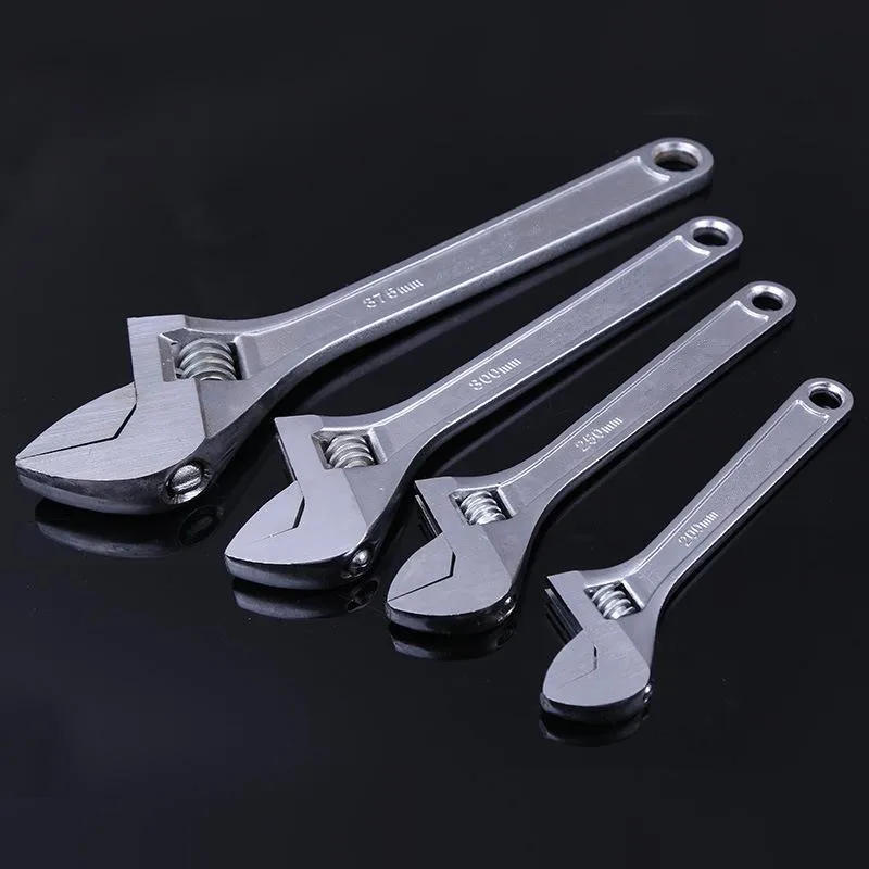 Hardware Tool Carbon Steel Adjustable Wrench - Buy Square Hole ...