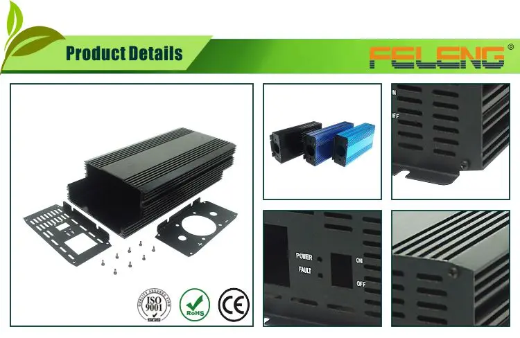 Extruded Aluminum Housing Car Amplifier Case Led Driver Electronic ...