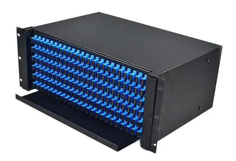 196 Port Fiber Optic Patch Panel - 4U Rack Mounted Solution