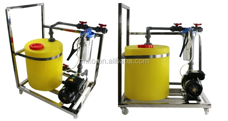 Ro Membrane Cleaning Machine With Ro System - Buy Ro Membrane Cleaning ...