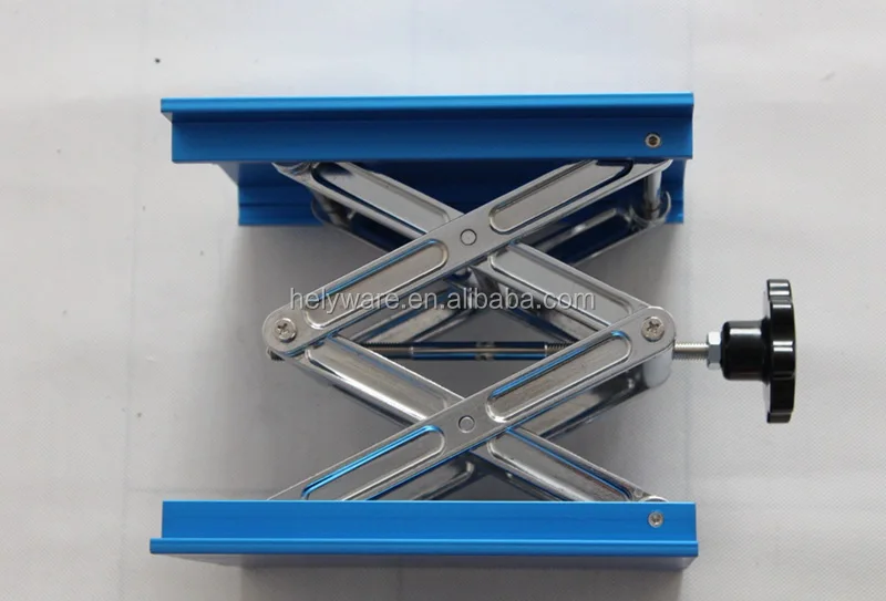 8.4*8.4 to 25*20cm Anodized Aluminum laboratory Scissor Jack with ...