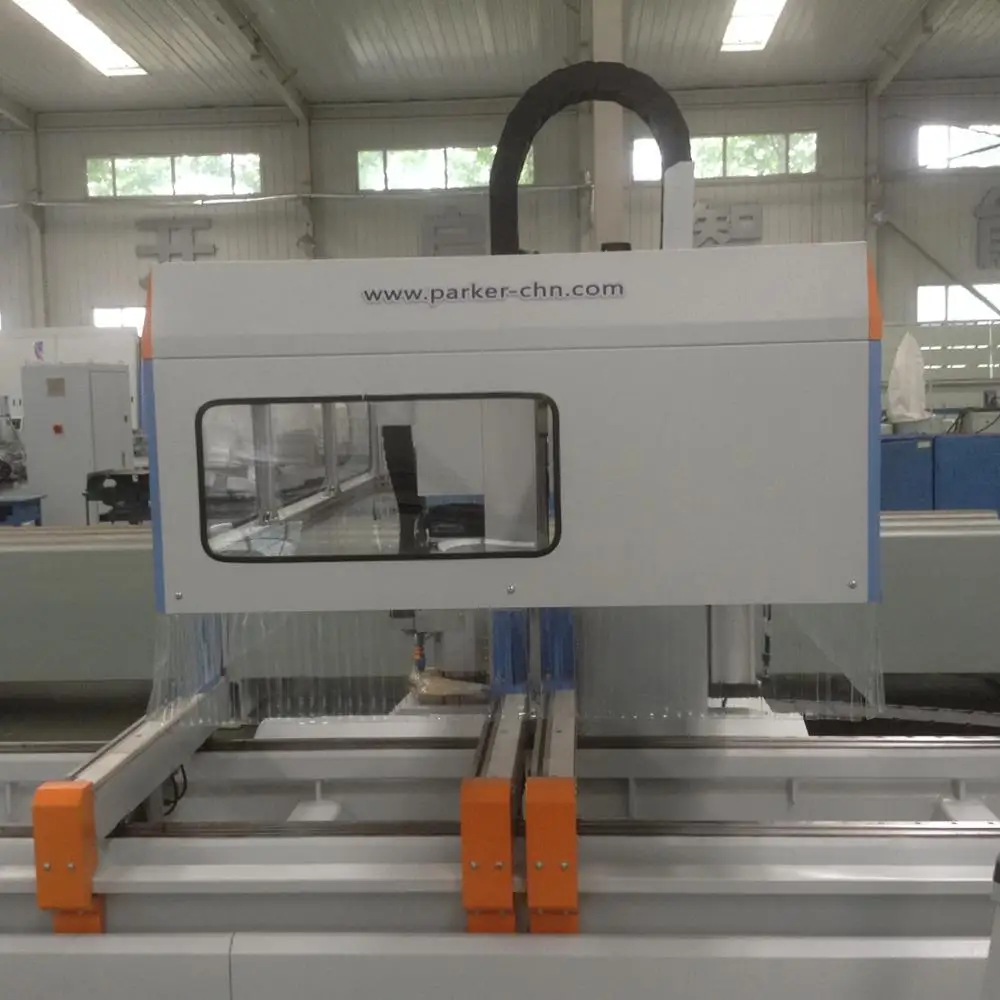 Parker Aluminum Profile Milling Driiing Machine 3+1 Axis Cnc Machining ...
