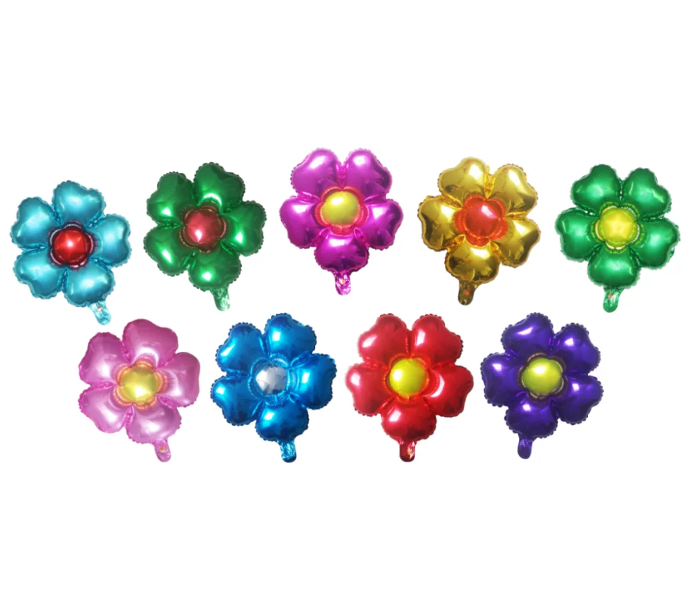 Tf Beautiful Flower Foil Balloons,18 Inch Floral Balloons For Wedding ...