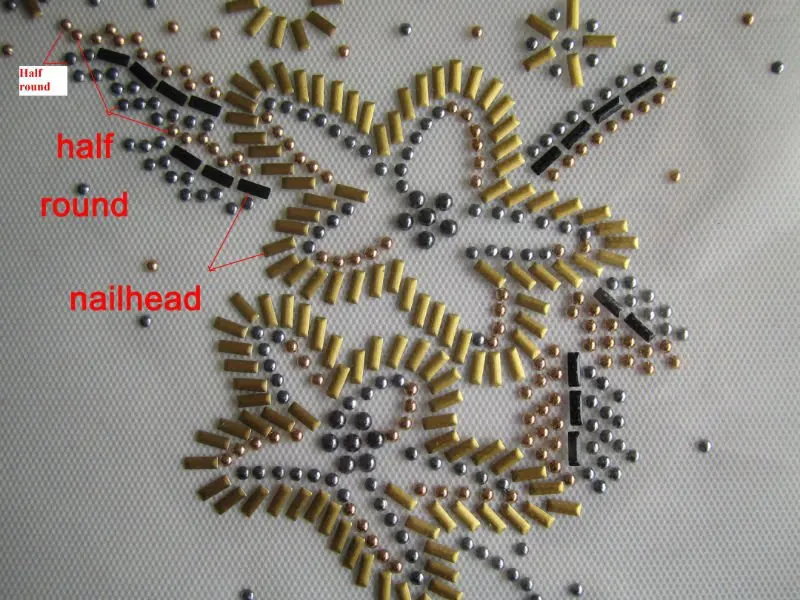 Hotfix Half Round Dome White Color Hot Fix Dome Studs Hot Fix ...