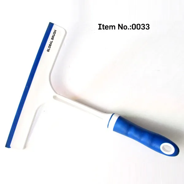 Hq0033 W/ Tpr Handle 10" Plastic Table Wiper Glass Squeegee - Buy Glass ...