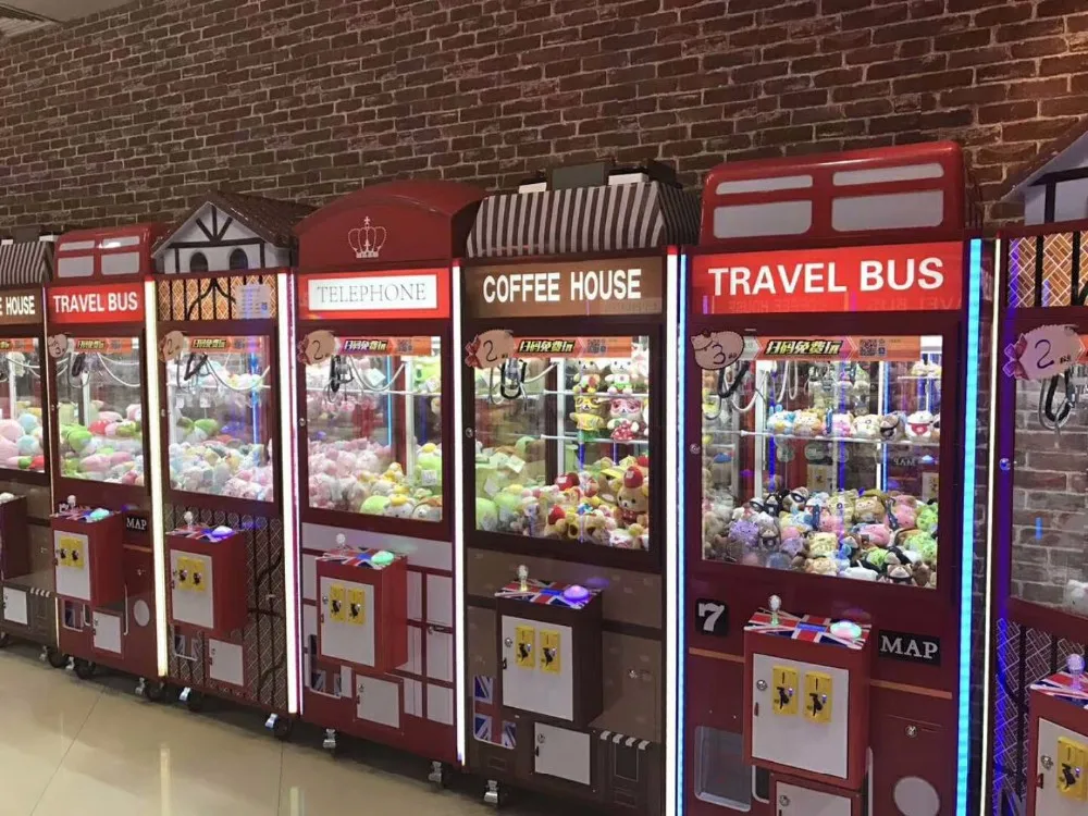 Coin Operated Claw Game Arcade Electronic Toy Amusement Machine|Claw ...