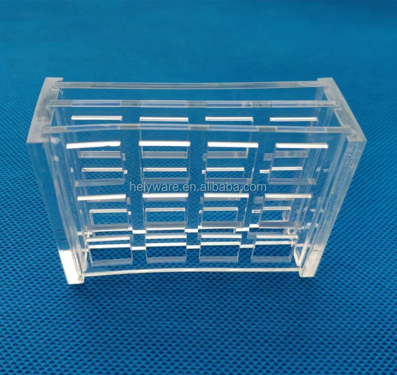 Oem Custom 8 12 24 Place Pmma Cuvette Rack Acrylic Stand Holder For ...