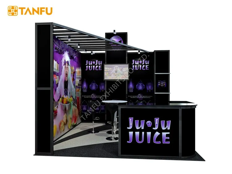 TANFU Corner Exhibition Trade Show Booth - Customizable