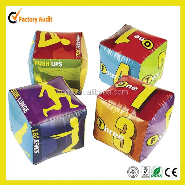 Custom Transparent Pvc Inflatable Cube Inside The Beach Ball For ...