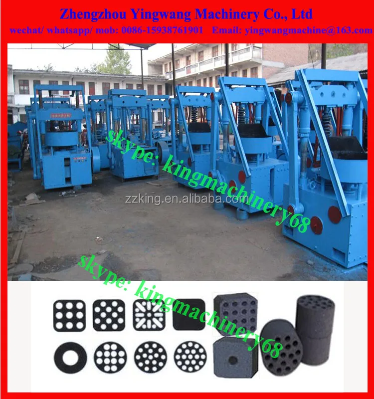 Easily Ignited Honeycomb Coal Briquette Molding Machine - Buy Easily ...