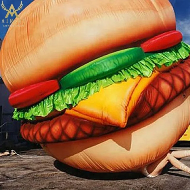 Delicious Giant Advertising Inflatable Hot Dog - Fun & Promotional