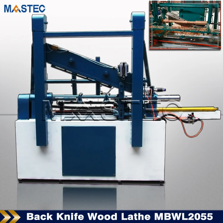 Automatic Loading & Unloading Back Knife Wood Lathe - CNC Woodworking ...