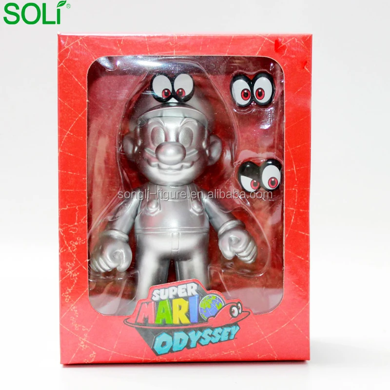 12.5 Cm Super Mario Figure Super Mario Pvc Figure Mario Size Figure ...