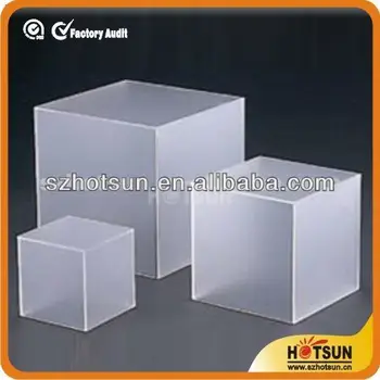 Cube Frosted Acrylic Box - Buy Frosted Acrylic Box,Acrylic Cube Box ...