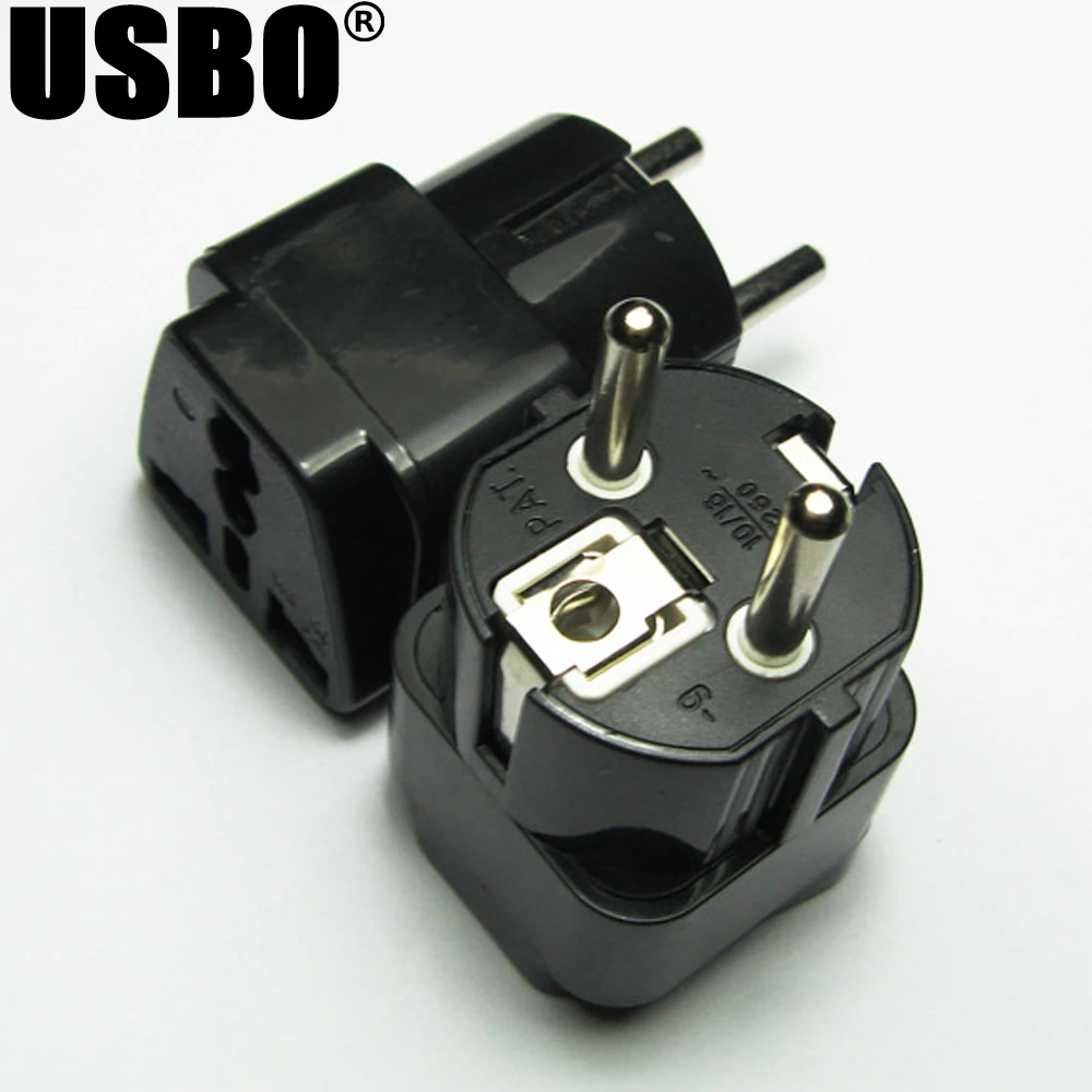 10~16a 250v Ce Rohs Euro. Style Germany Universal Travel Plug Adaptor ...