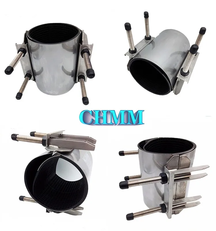 To Stop Leak Water Line Repair Coupling Stainless Steel Pipe Patch ...