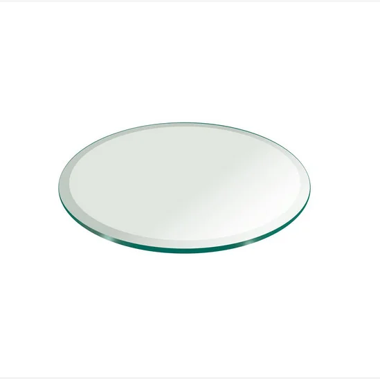 5mm 6mm 8mm 10mm 12mm Tempered Glass Table Tops With Beveled Edge - Buy ...