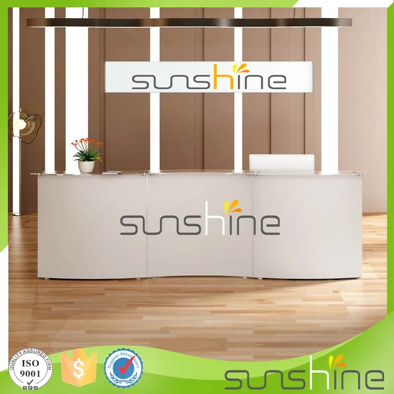 Ys-rct02 Estilo De La Onda Diseño Moderno Mesa De Recepción Para La ...