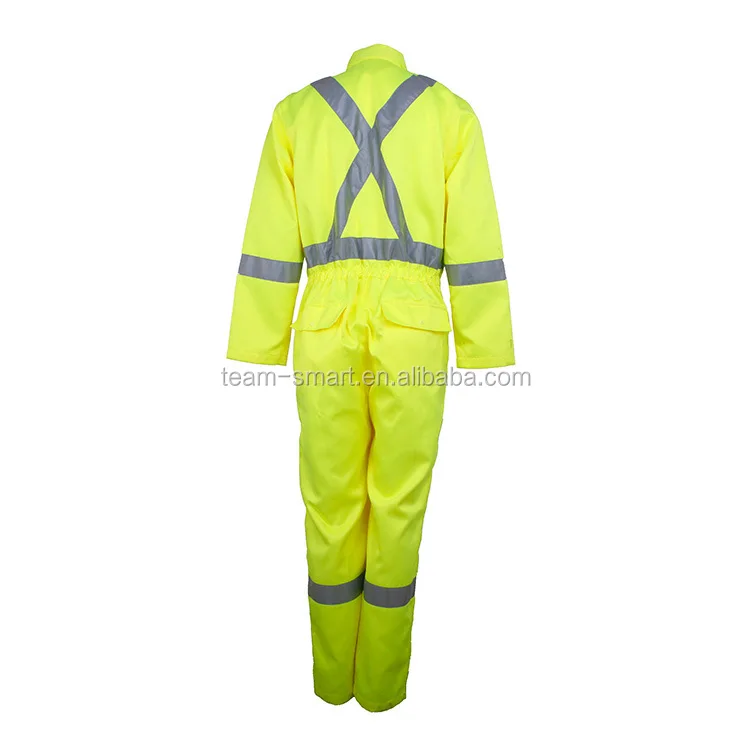 Custom One Piece Lime Green Reflective Work Uniforms - Buy Reflective ...