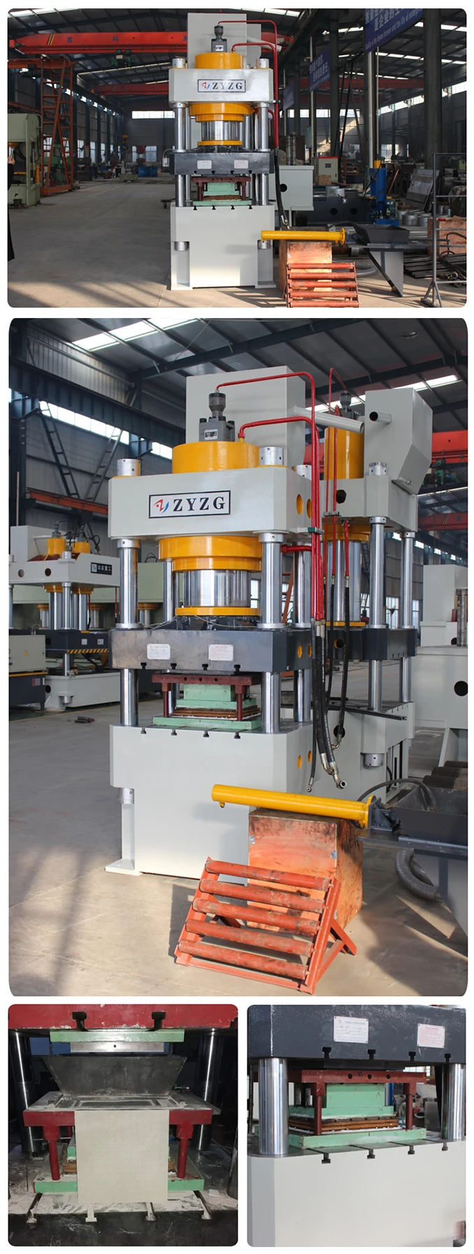 Ceramic Tile Making Hydraulic Press Machine - 400 Ton