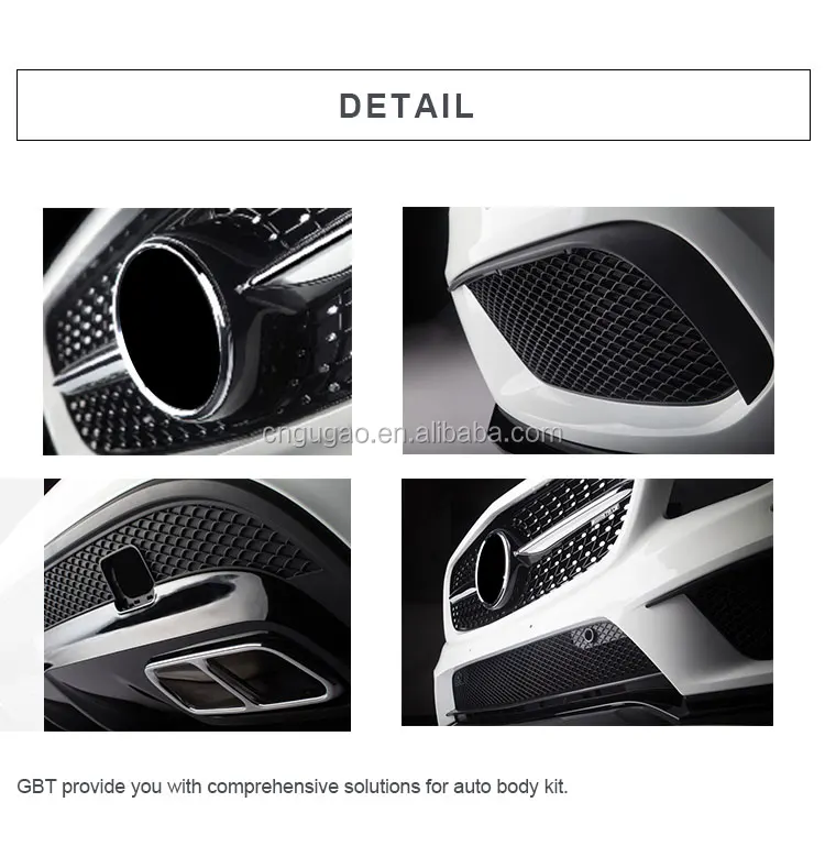 Hot Sale Gbt Body Kit Include Front Bumper And Grille Led Headlight ...