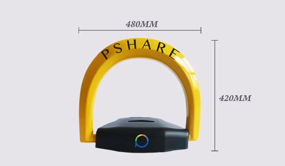 Wireless Zigbee Smart Parking Lock,Remote Control And Real-time Online ...