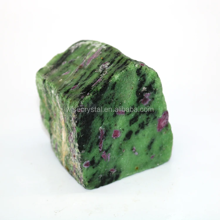 Healing Gemstone Crystal Green Ruby Zoisite Raw Healing Stone Rock ...