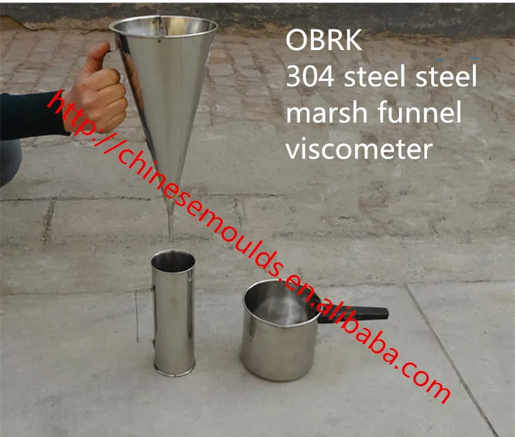 Aparato De Cono De Flujo De Viscosidad De Barro,Viscosímetro De Embudo ...