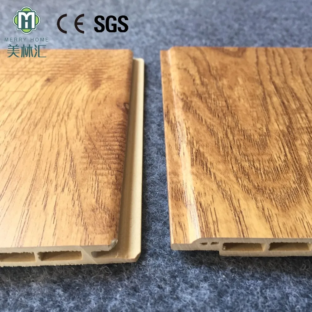 Wood Grain Interior Wall Paneling Pvc Wall Panel With Woodgrain Surface ...