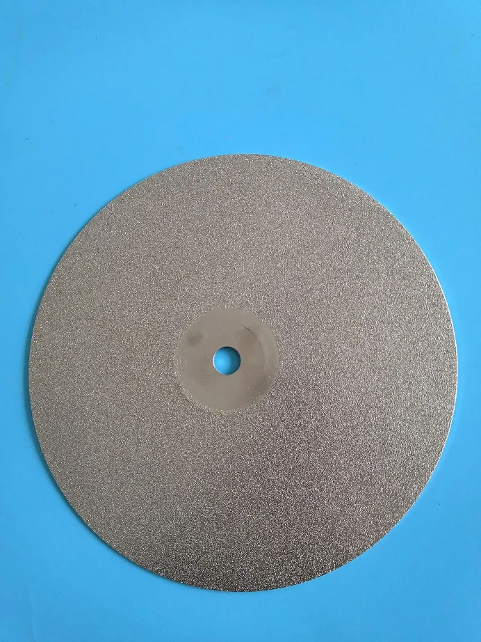 High Hardness Electroplated Diamond Flat Lapping Disc OBM Customizable ...