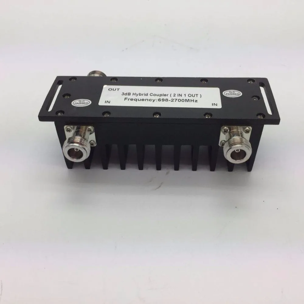 2*1 3db Hybrid Coupler 698-2700mhz N-female Low Pim Low Vswr Bts Ibs ...