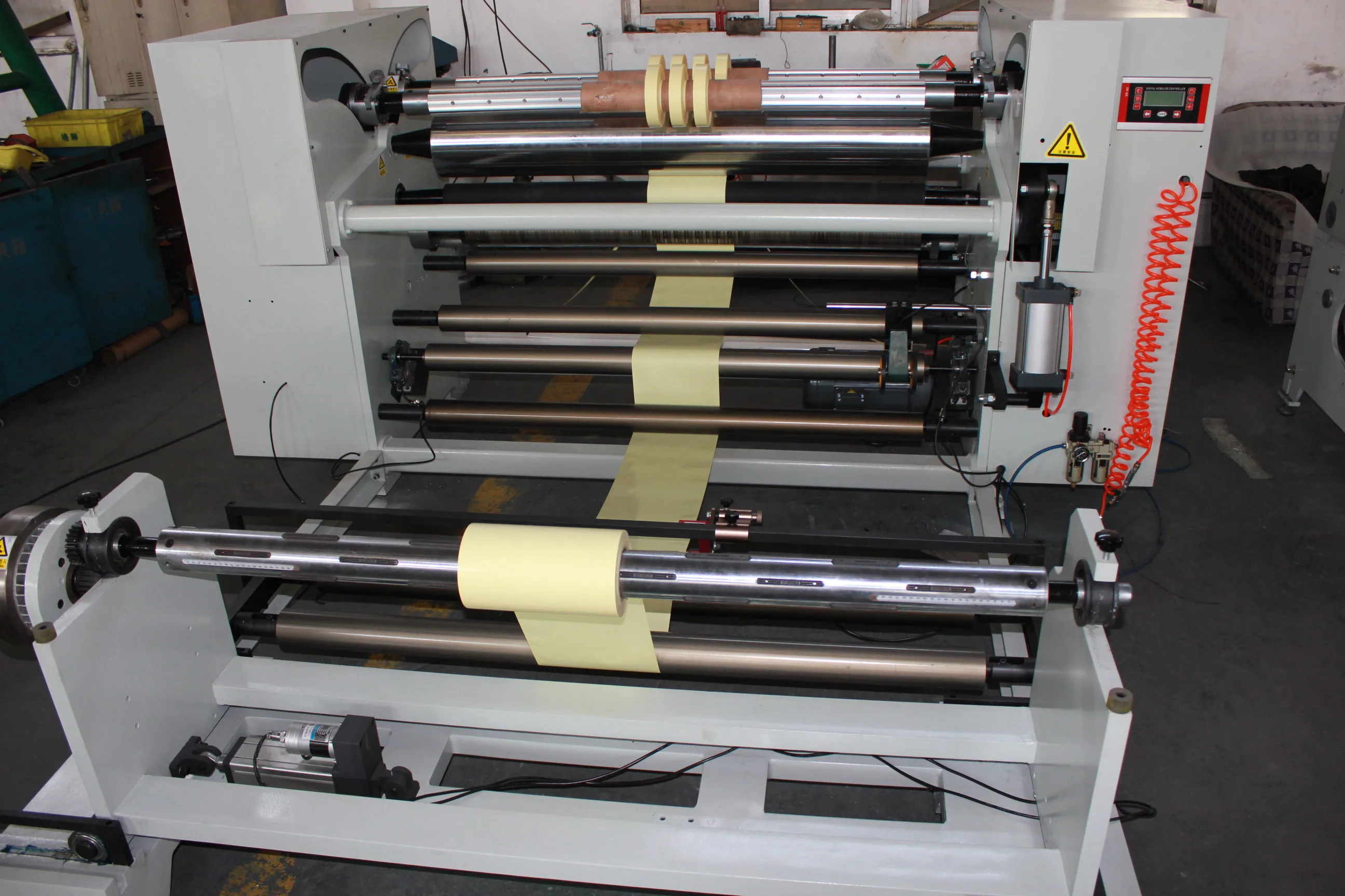 1100mm Automatic Pvc Pet Plastic Slitter Bopp Laminating Film Slitting ...