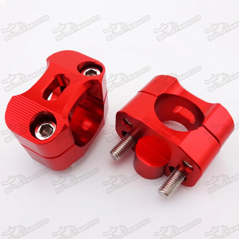 Pit Bike Fat Handlebar Cnc Risers Clamps 28mm For Motord Dirt Bike ...