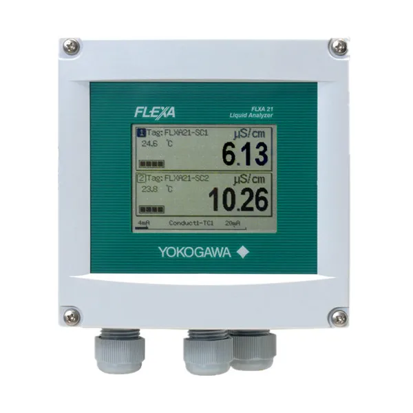 Yokogawa Universal Contacting Conductivity Analyzers Flxa21/flxa202 ...