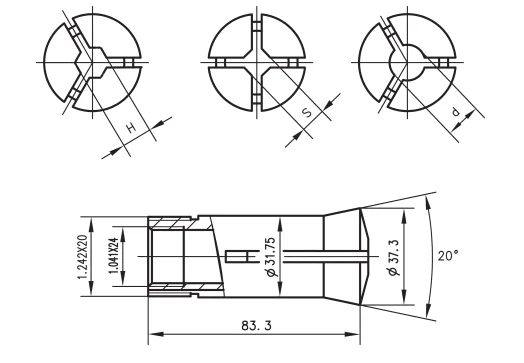 Collet Chucks And Collets 5c,16c,3j,B42,B60,Bzi - Buy 5c Collet Product ...