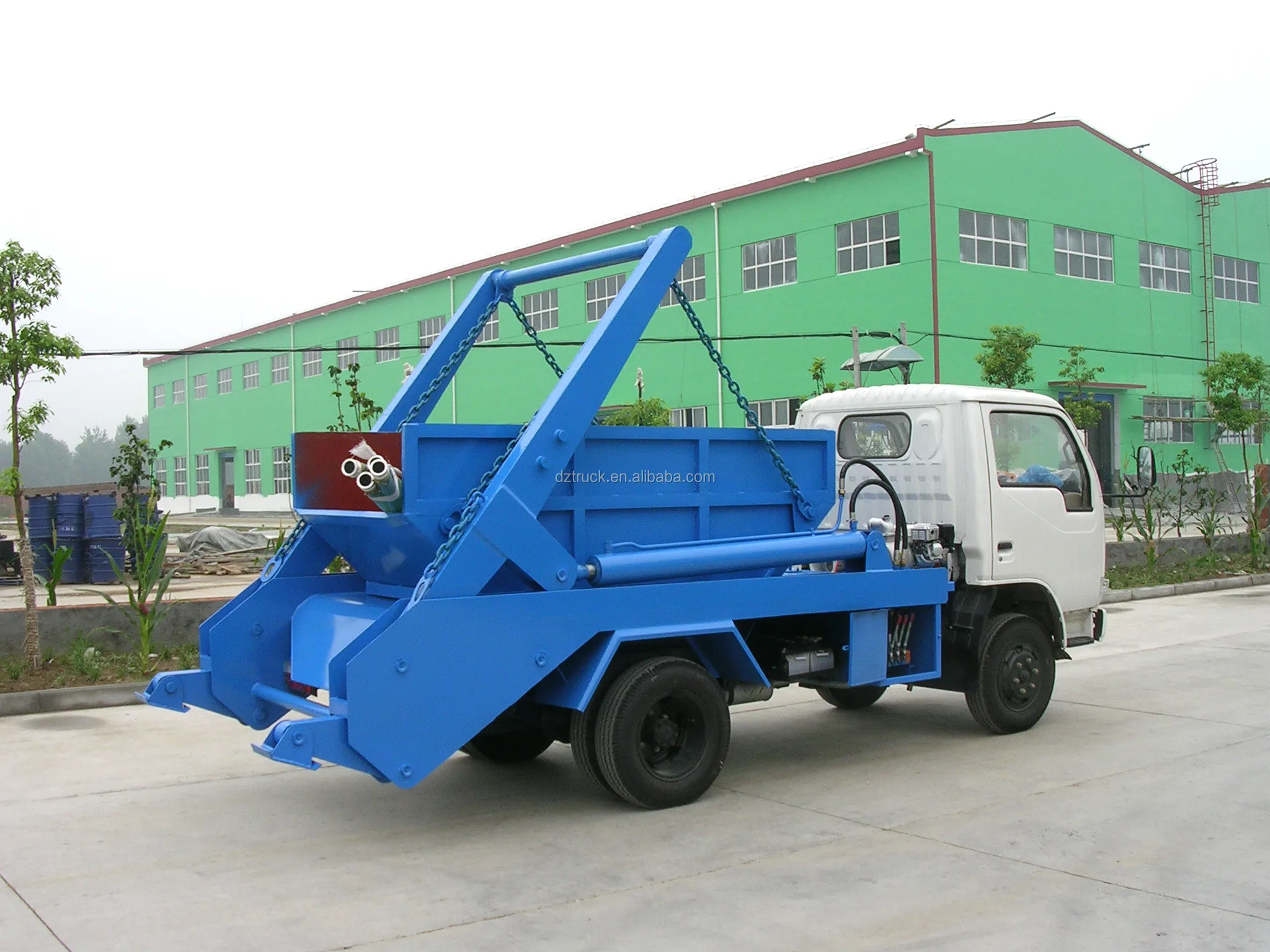 5m3 Skip Loader Garbage Trucks Left/ Right Hand Refuse Collector Drive ...