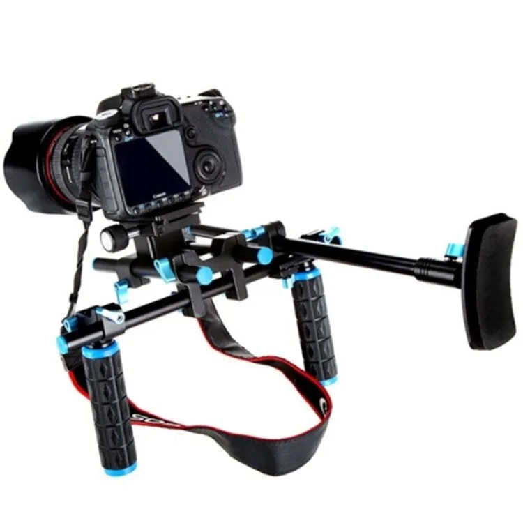 Lovefoto Deluxe Zd0102e Dslr/vcr Rigs Movie Video Bracket Kit Shoulder ...
