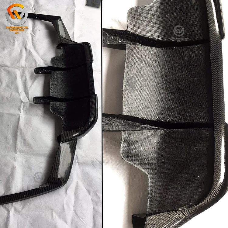 V Style Carbon Fiber Rear Diffuser for BMW M6 640i 650i