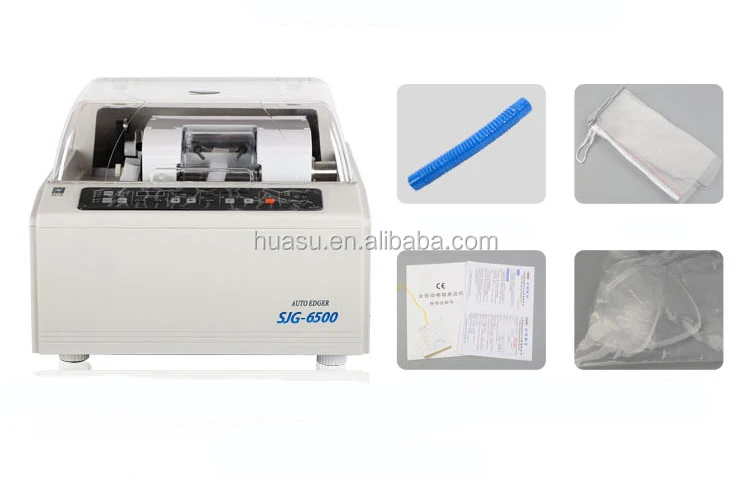 China New Optical Auto Lens Edging Cutting Grinding Machine For Pc Cr ...