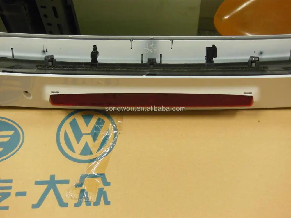 Vw Golf 6 Vi Mk6 Rs Style Car Rear Roof Spoiler - Buy Rear Roof Spoiler ...